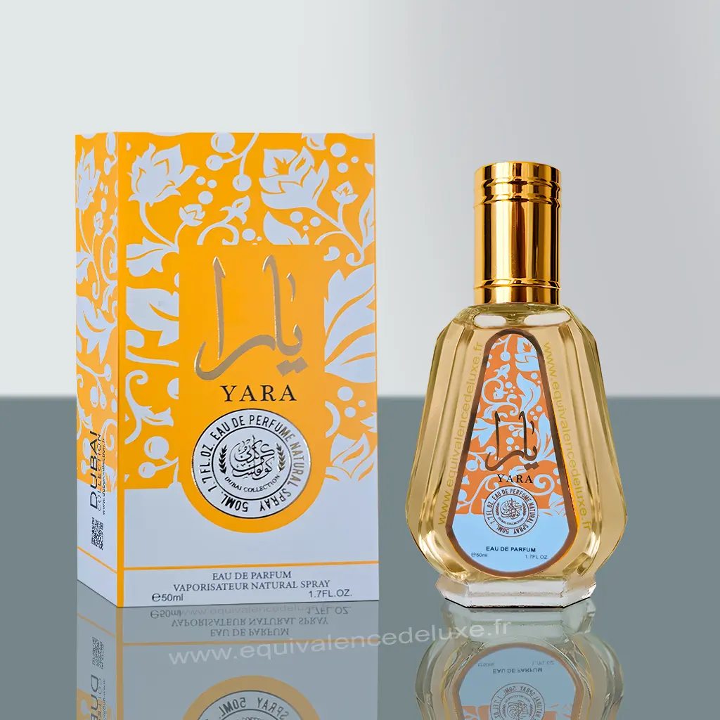 Yara Orange – Eau de Parfum Femme 50ml | Floral Gourmand & Crémeux
